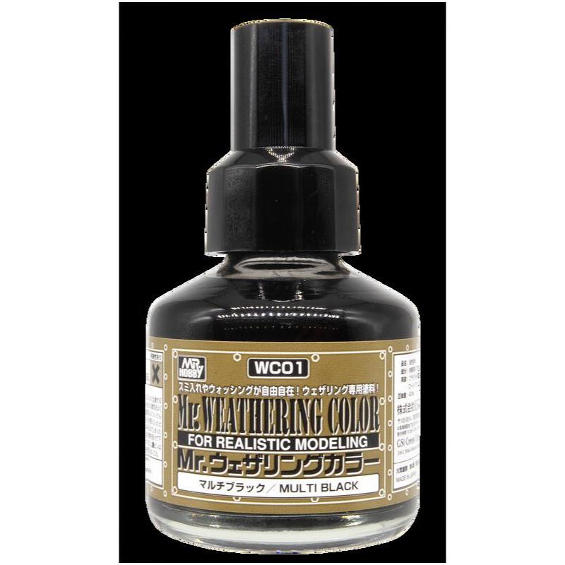 郡氏 郡士 GSI WC01 擬真舊化漆 黑色 40ml (可當墨線液)新包裝 | 蝦皮購物
