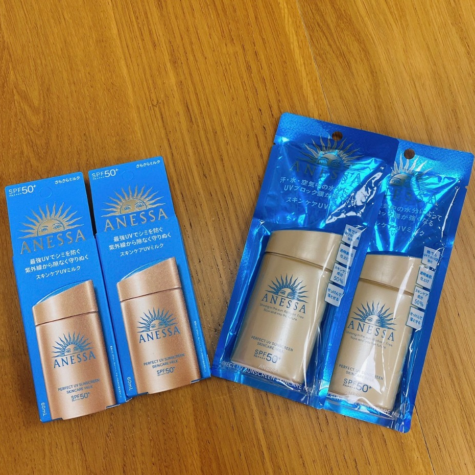 ANESSA 安耐曬 金鑽高效防曬露NA 5X版 金鑽高效防曬露 柔光乳敏感肌特效防曬露N 60ml 資生堂 | 蝦皮購物