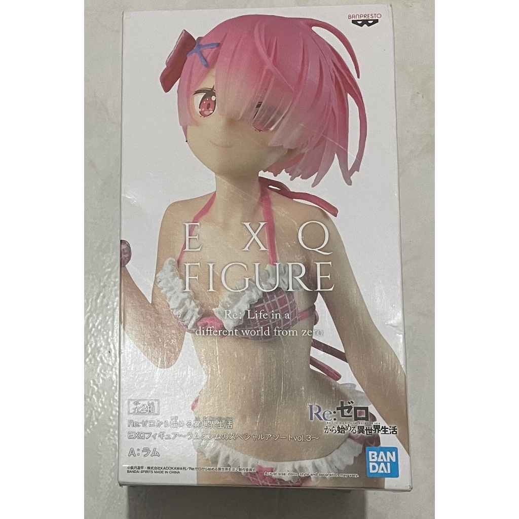 景品 EXQ Re 從零開始的異世界生活 泳裝 拉姆 | 蝦皮購物