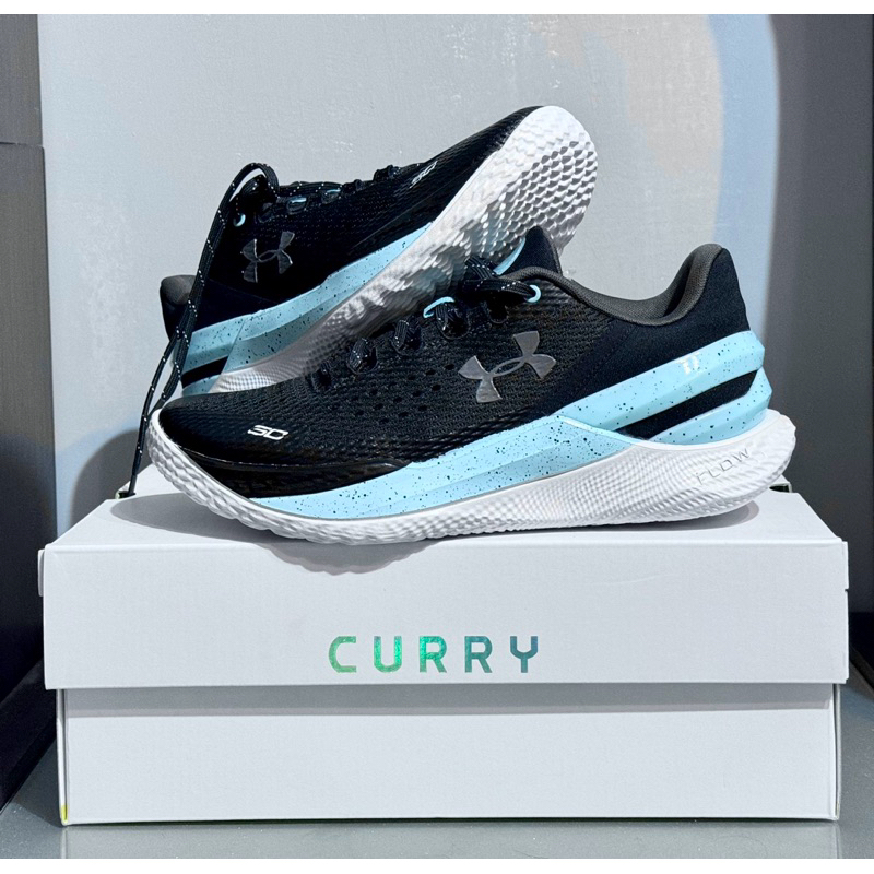 5.3折！全新 正版 UA Curry 2 LOW FLOTRO籃球鞋 US9.5水藍 勇士 NBA 3026276 | 蝦皮購物