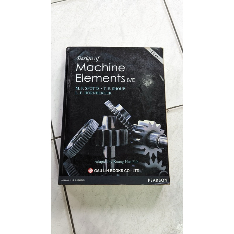 Design of Machine Elements | 蝦皮購物