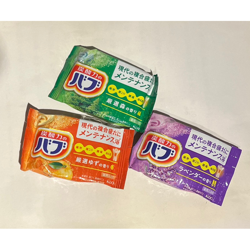 🇯🇵東京直送 花王 Kao BUB 碳酸泡澡錠 40g 舒壓泡澡 入浴劑 單個出售 | 蝦皮購物