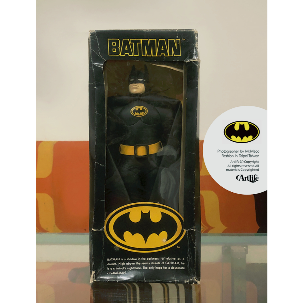Artlife ㊁ IKB Toy 1989 DC MOVIE BATMAN Plush FIGURE 經典 蝙蝠俠 | 蝦皮購物