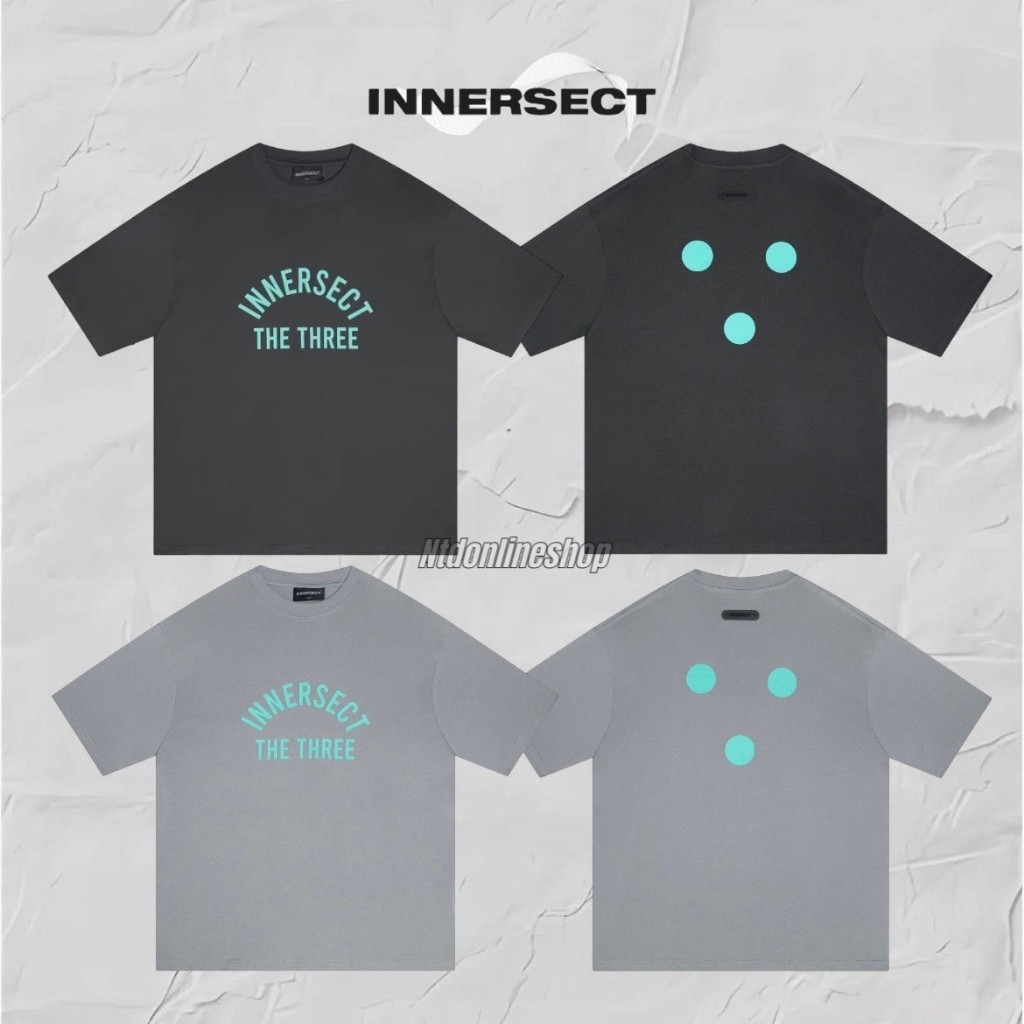 🔥【NTD】類ESSENTIALS設計 INNERSECT 拱形字體LOGO 三生萬物 短袖 短T 短踢 上衣 男生 | 蝦皮購物