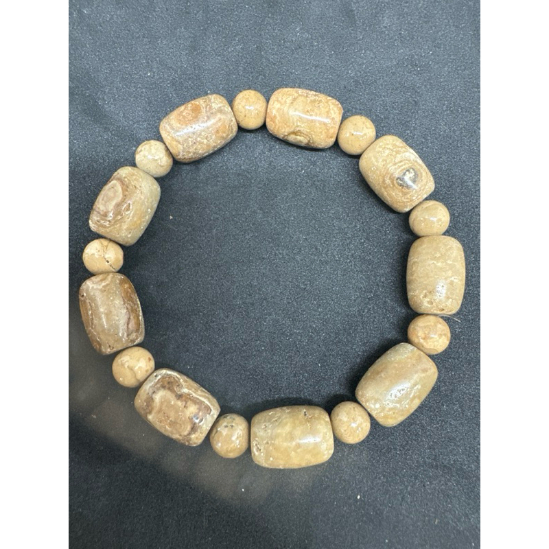 P4262 天然泰國龍宮舍利原礦 龍宮舍利 腦舍利 桶珠 | 蝦皮購物