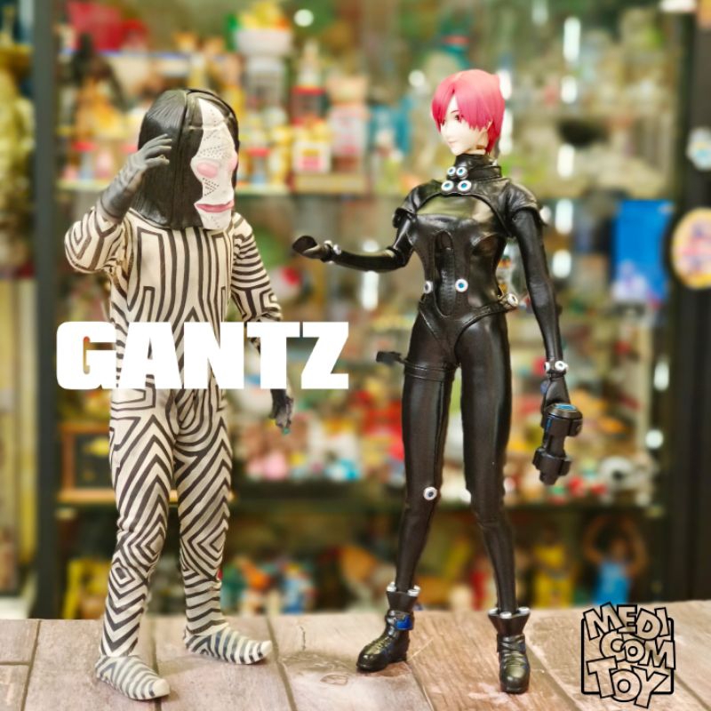 ⭐喔啦玩具店⭐特價品 MEDICOM TOY 殺戮都市 岸本惠 皮衣 膠衣 GANTZ 1/6 12吋 RAH 玩具公仔 | 蝦皮購物