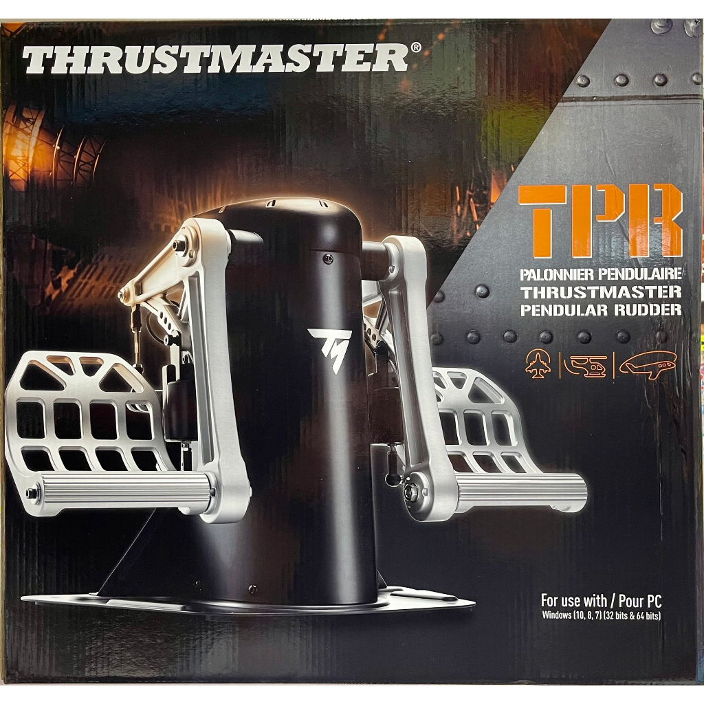 "全新" TPR Thrustmaster Pendular Rudder 專業級飛行模擬方向舵系統 | 蝦皮購物