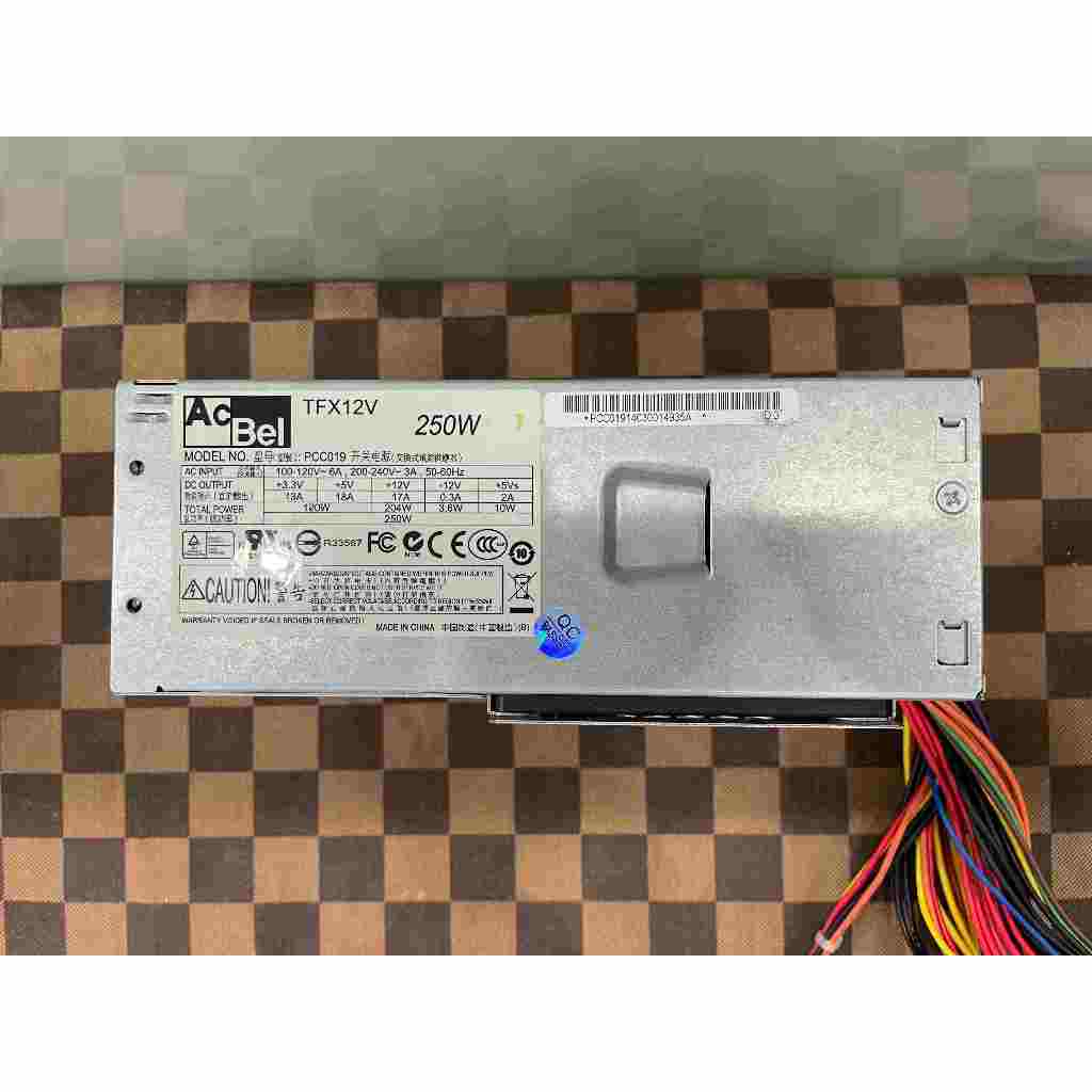 電源供應器 AcBel康舒 TFX-12V 250W型號PCC019 適用ASUS BP系列薄型主機 | 蝦皮購物