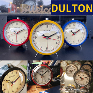 🇯🇵Dulton 現貨 alarm clock 復古鬧鐘 圓形時鐘 時計 時鐘 鬧鐘 | 蝦皮購物