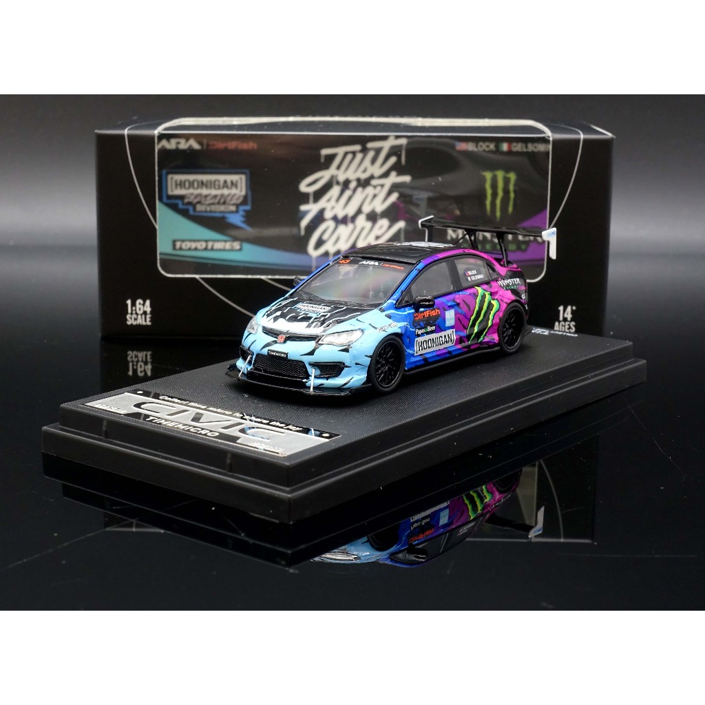 【M.A.S.H】現貨特價 TimeMicro 1/64 Honda Civic Type R FD2 魔爪塗裝 | 蝦皮購物