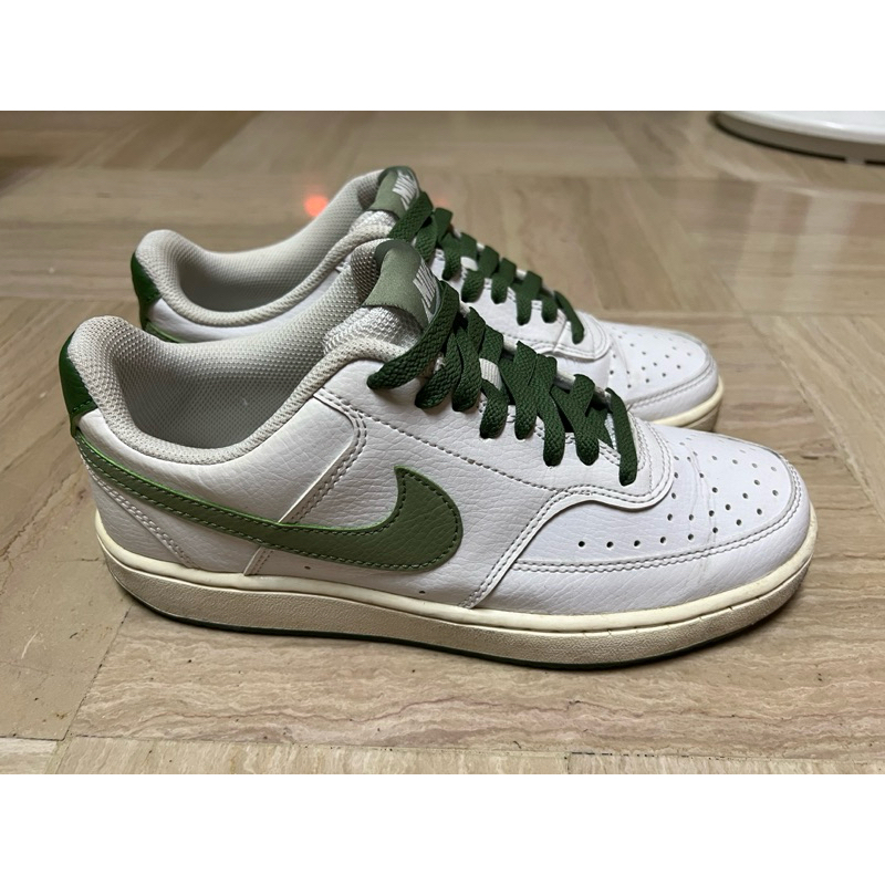 NIKE COURT VISION LO 白綠 小FORCE 運動鞋 男女鞋 FJ5480-100 | 蝦皮購物