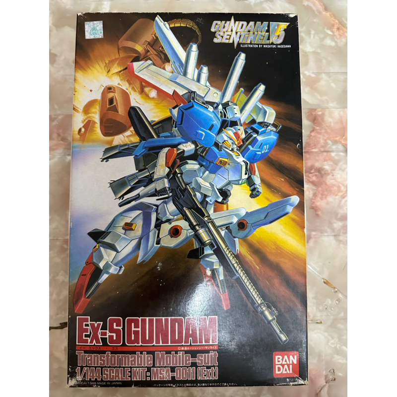 1988年 1/144 MSA-0011(Ext)Ex-S鋼彈 EXS GUNDAM 老模復古 | 蝦皮購物