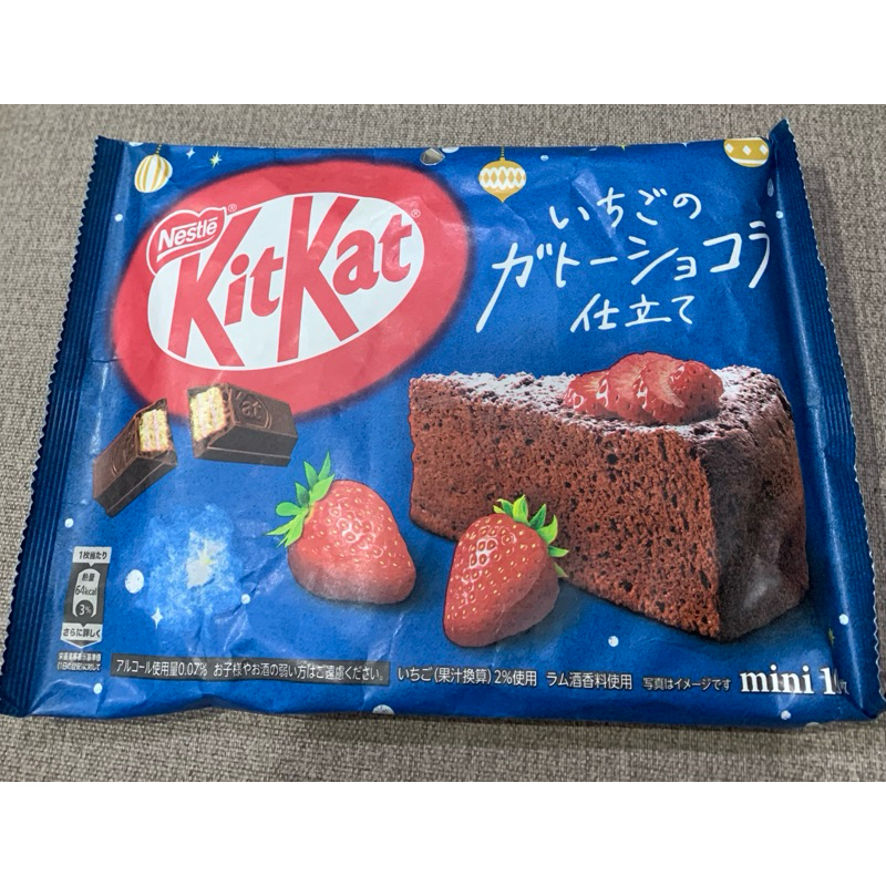 日本 Nestle Kitkat 草莓蛋糕風味威化餅116g | 蝦皮購物