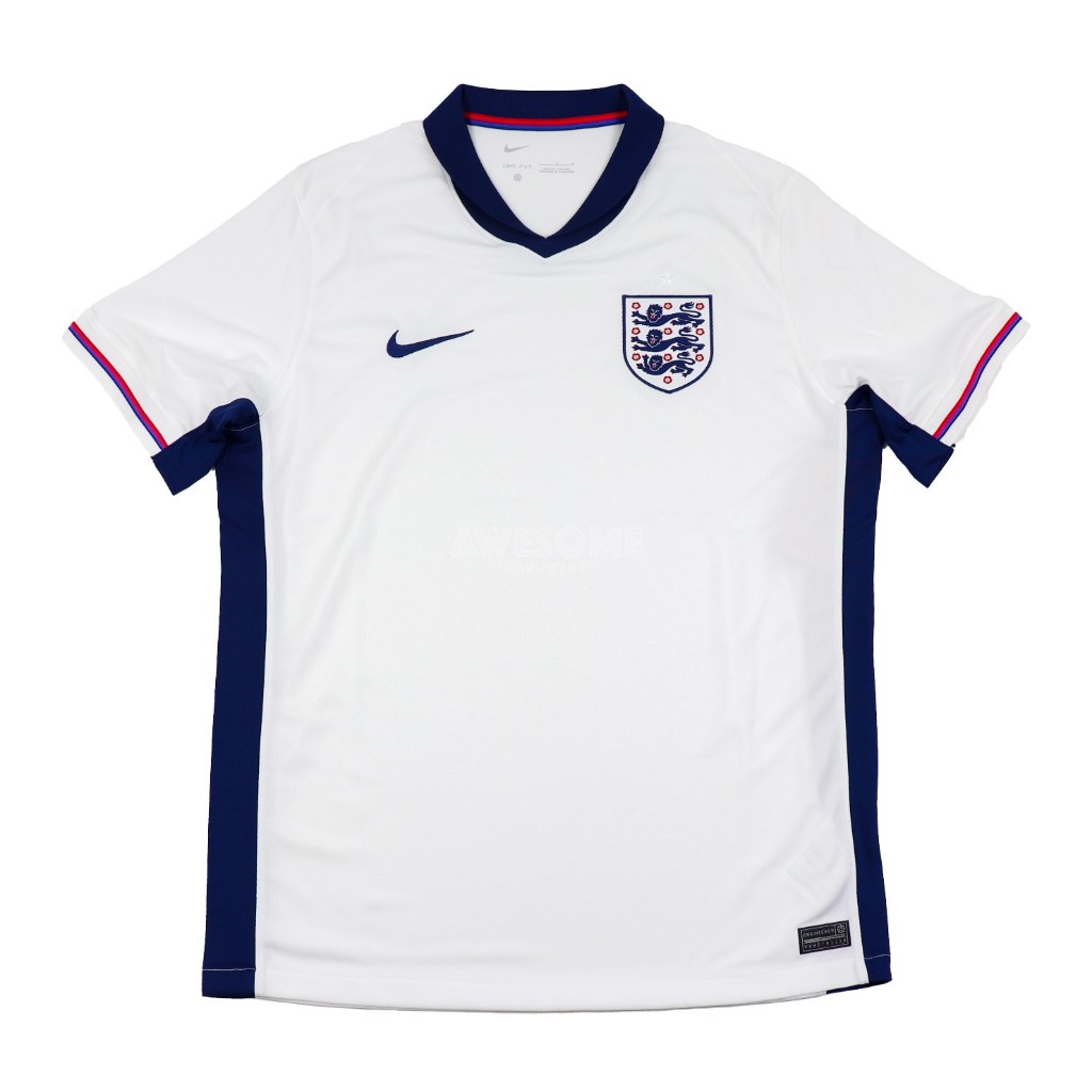 [歐鉉]NIKE DRY 足球 白色 英格蘭主場 球迷版 運動短袖 短T 男生 FJ4285-100 | 蝦皮購物