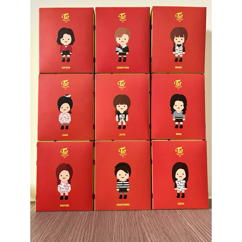 (現貨) TWICE FIGURE SET 公仔 | 蝦皮購物