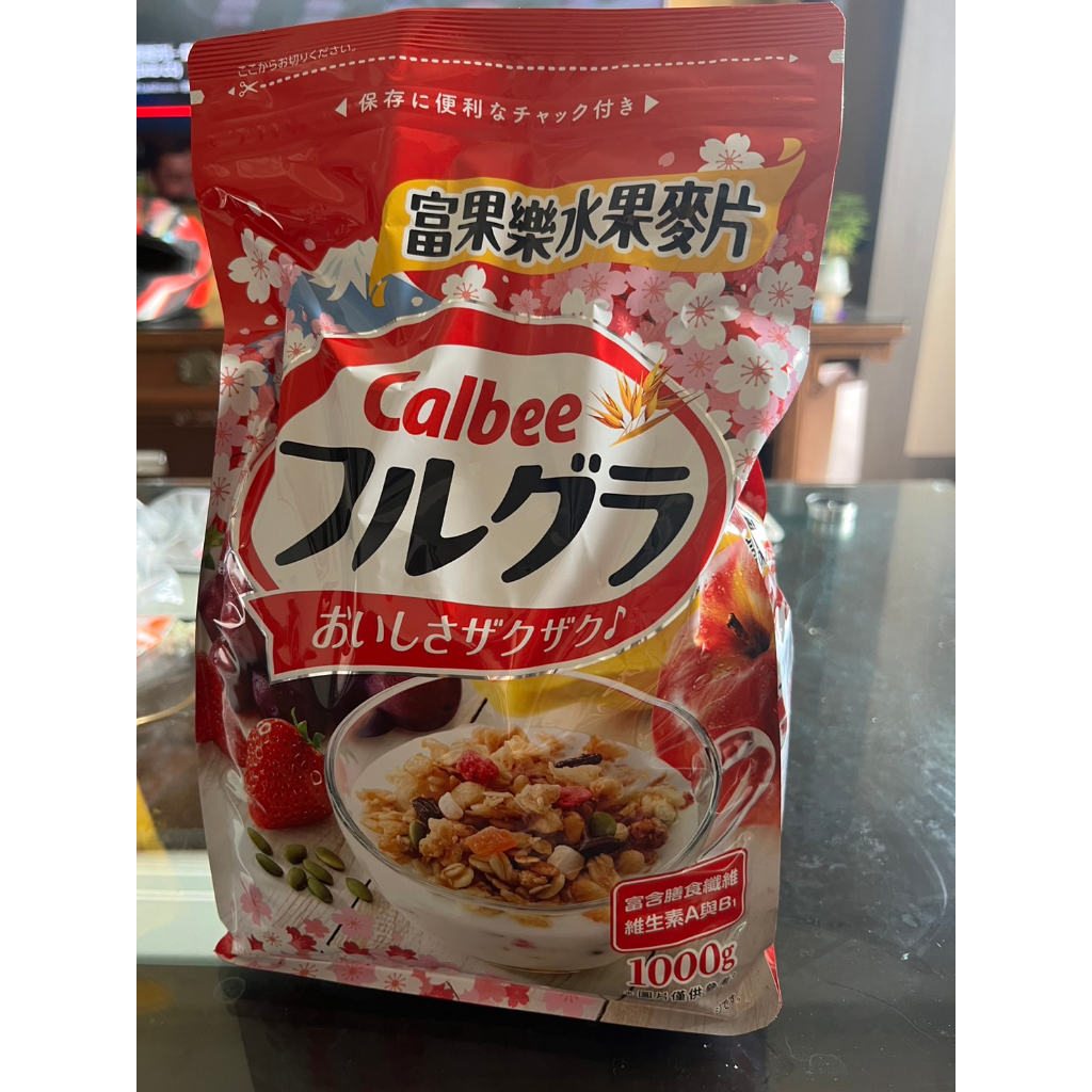 日本Calbee卡樂比 富果樂水果麥片1000g | 蝦皮購物