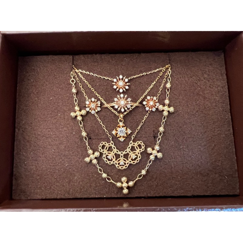 Agete Nojess Cocoshnik Sowi 蕾絲 鑽石 雪花 項鍊 戒指 分售 價格提問 | 蝦皮購物