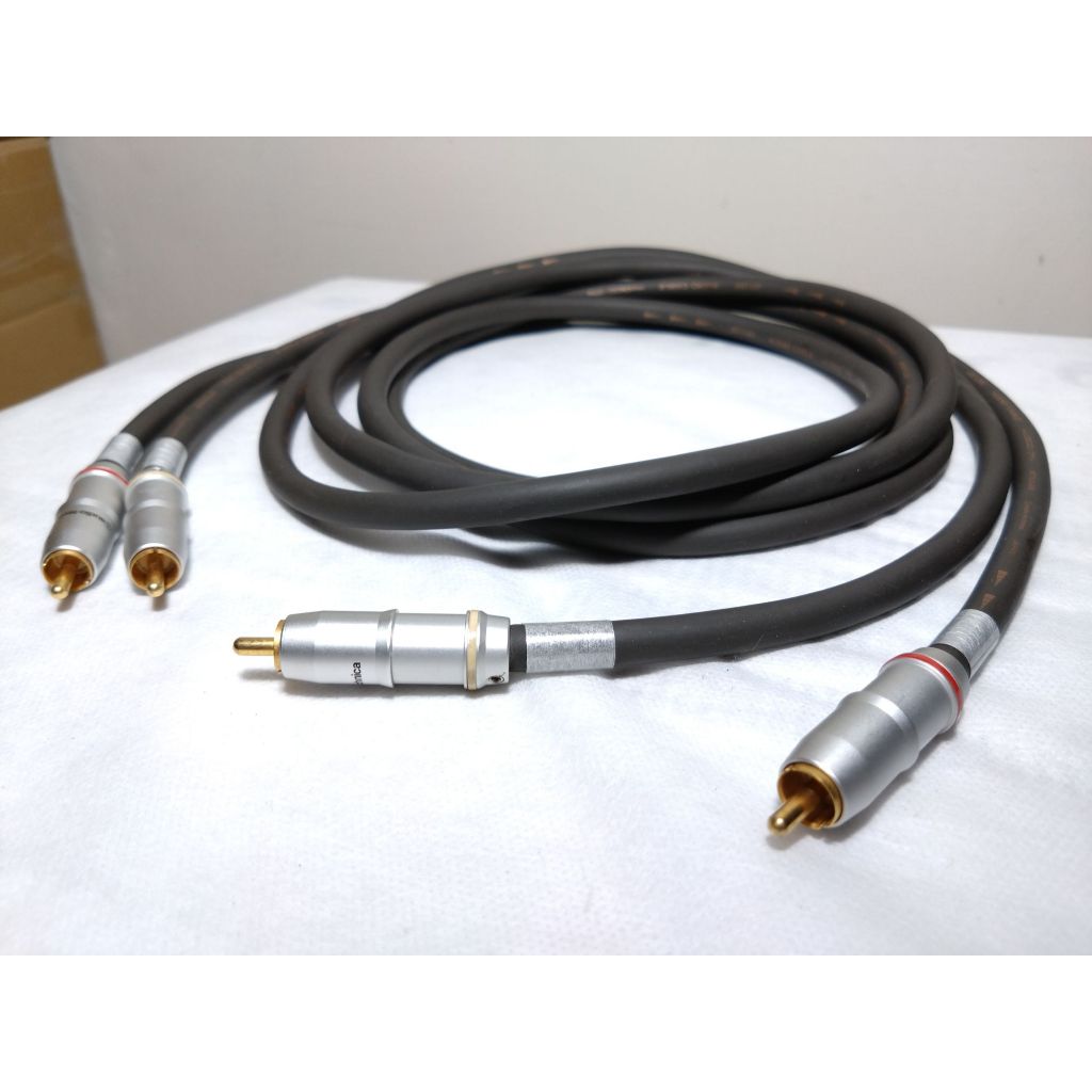 【中古銘線】鐵三角 audio-technica AT6A66 7N PCOCC 單晶銅 RCA 線 美品 | 蝦皮購物