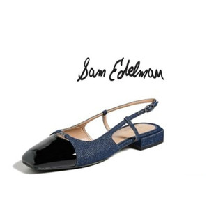 正品Sam Edelman Kara 2 Slingback Flat 繫帶低跟鞋 | 蝦皮購物