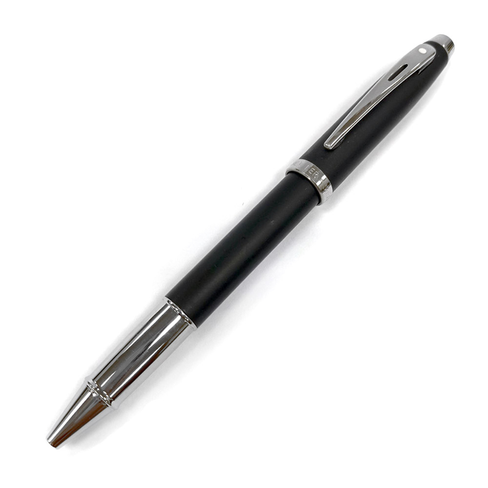 SHEAFFER 9317 100系列 霧黑銀夾 鋼珠筆 E1931751 | 蝦皮購物