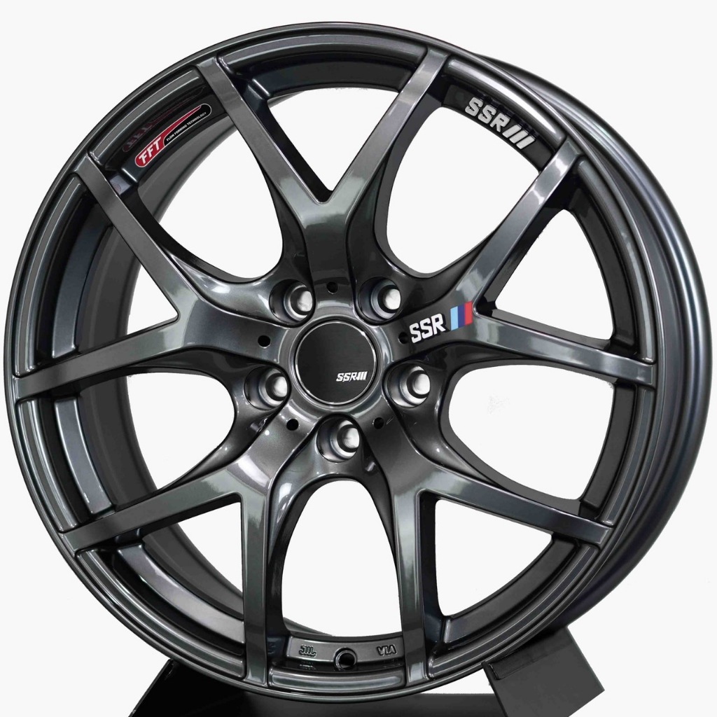 可議價 全新鋁圈 正品 SSR GTV03 旋壓 18吋 5孔114.3 灰閃 另有 19吋 5孔114.3 | 蝦皮購物