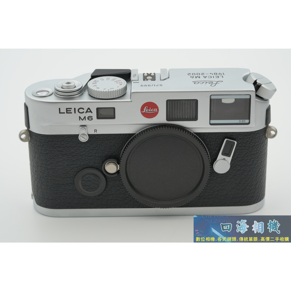 【高雄四海】LEICA M6 TTL 0.85 SILVER "Die LETZTEN 999 M6 10545 全新 | 蝦皮購物