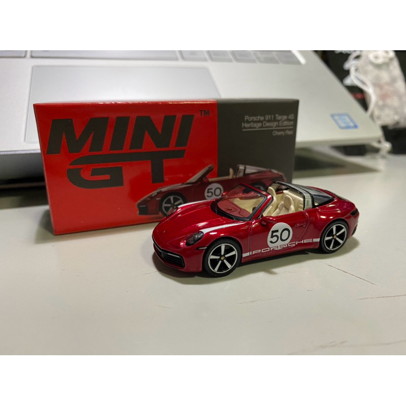 MINI GT 461 Porsche 911 Targa 4S Heritage Design Cherry Red | 蝦皮購物