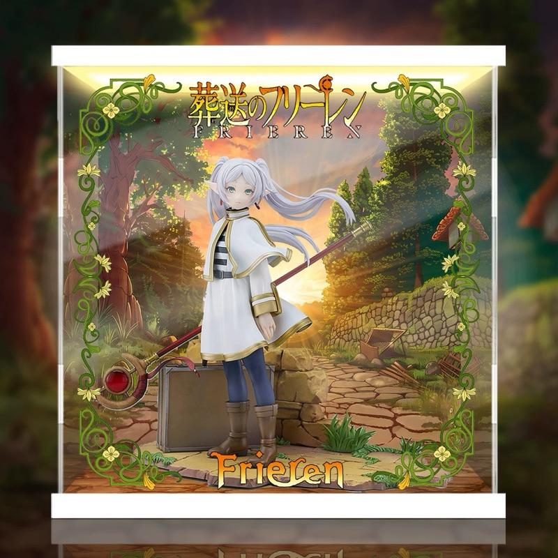 《Yao 挖寶趣》預售下單95折 GSC 葬送的芙莉蓮 芙莉蓮～黃昏色的魔法～ PVC公仔 專用展示盒 | 蝦皮購物