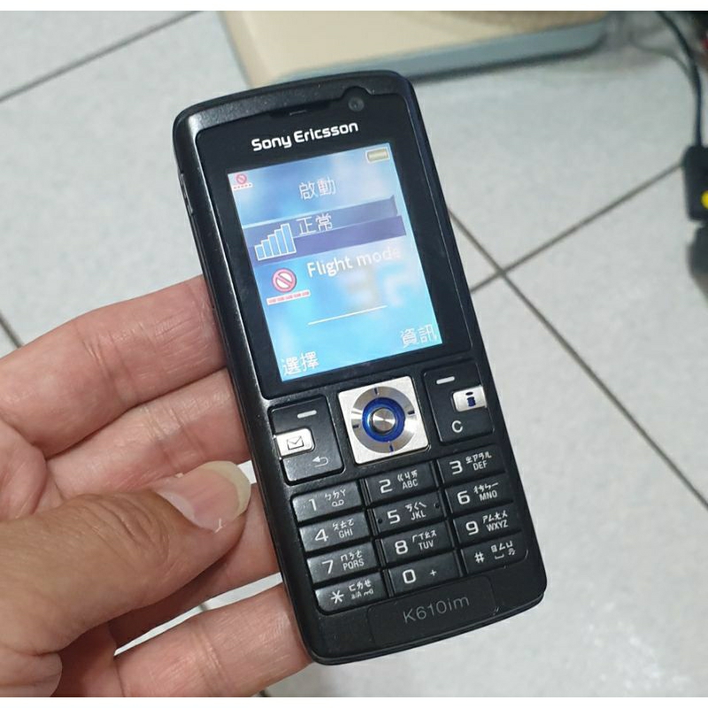 出清經典收藏 Sony Ericsson K610i K610 黑色 已更換原廠全新外殼 附電池x1 旅充線x1 | 蝦皮購物