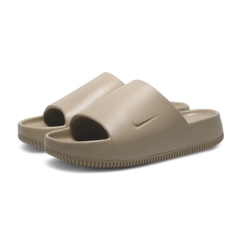 NIKE 拖鞋 CALM SLIDE 沙色 防水 厚底 麵包拖鞋 男女 FD4116-201 | 蝦皮購物