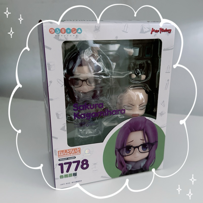 現貨 GSC 黏土人 1778 搖曳露營 各務原櫻 | 蝦皮購物