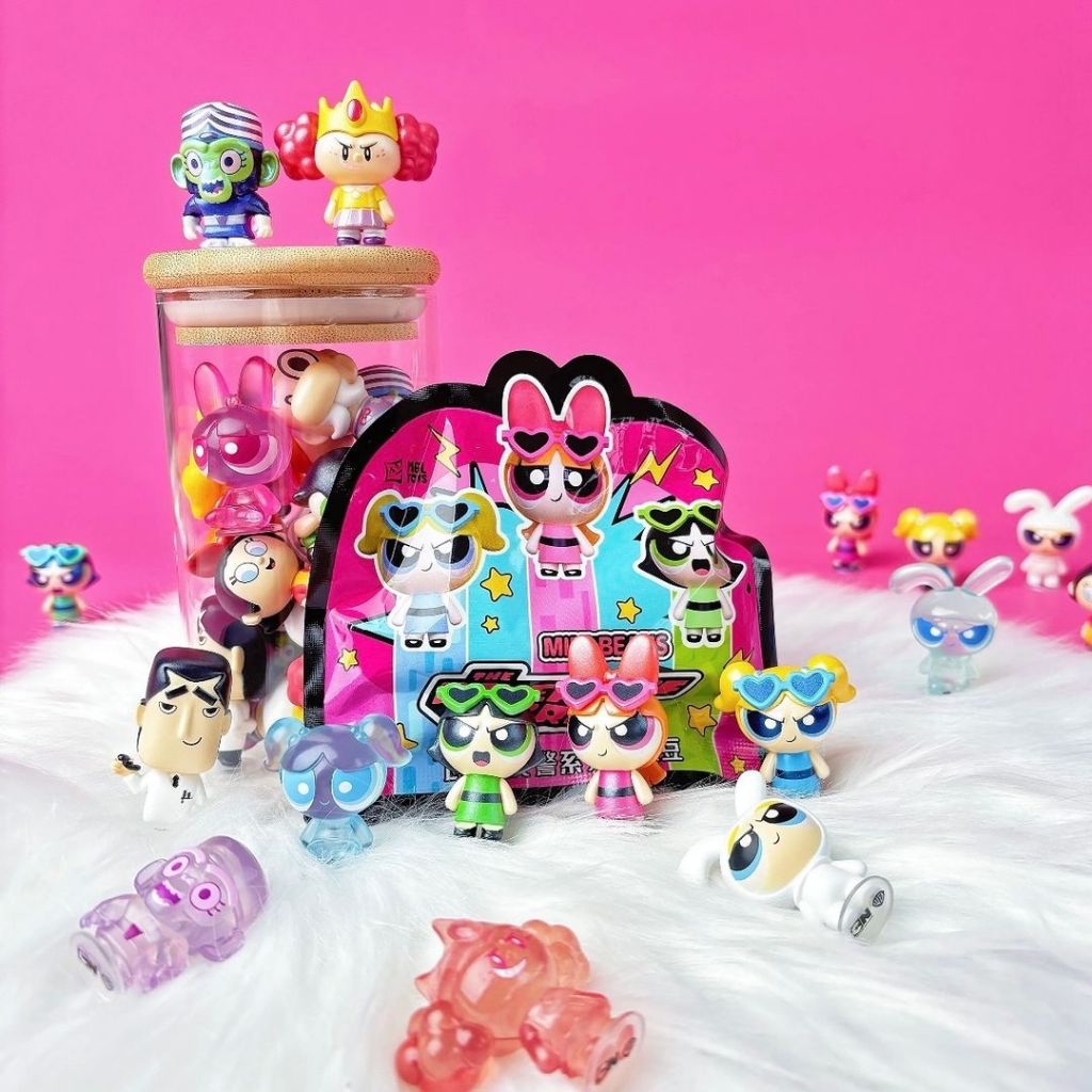 (正版現貨) MGL TOYS 飛天小女警 迷你豆 萌粒 盲盒 花花 泡泡 毛毛 魔人啾啾 多金公主 珠光 水晶 幻彩 | 蝦皮購物