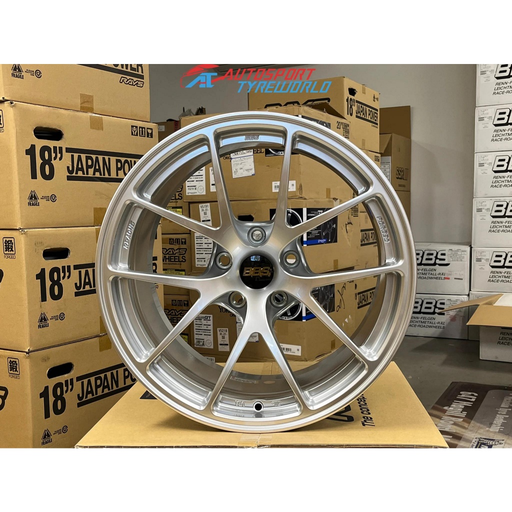 【超鑫國際】 正品 現貨 BBS RIA 18吋鍛造鋁圈 5孔112 5孔108 5孔114.3 DS 亮銀 現貨 | 蝦皮購物