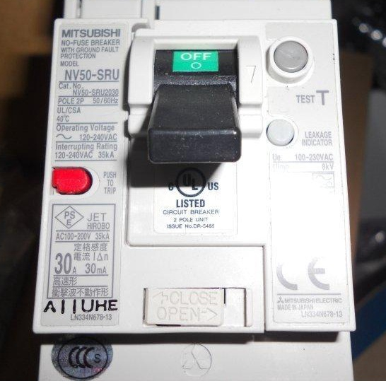 三菱 漏電斷路器 NV50-SRU 2P 5A 10A 20A 30A 50A 30mA 25KA (D2) | 蝦皮購物