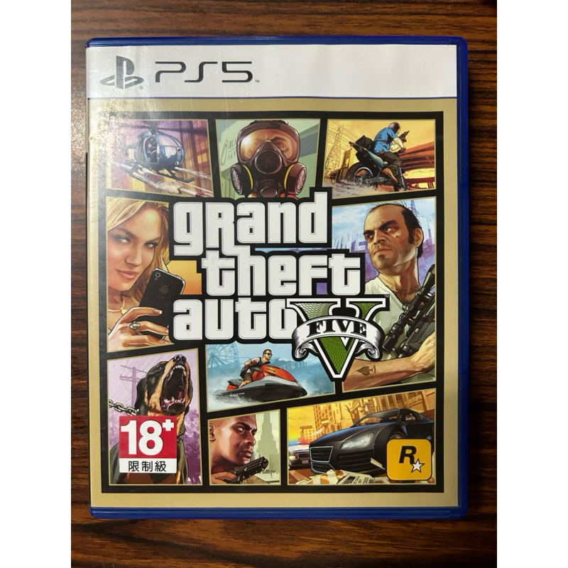 PS5 gta5遊戲光碟片 | 蝦皮購物