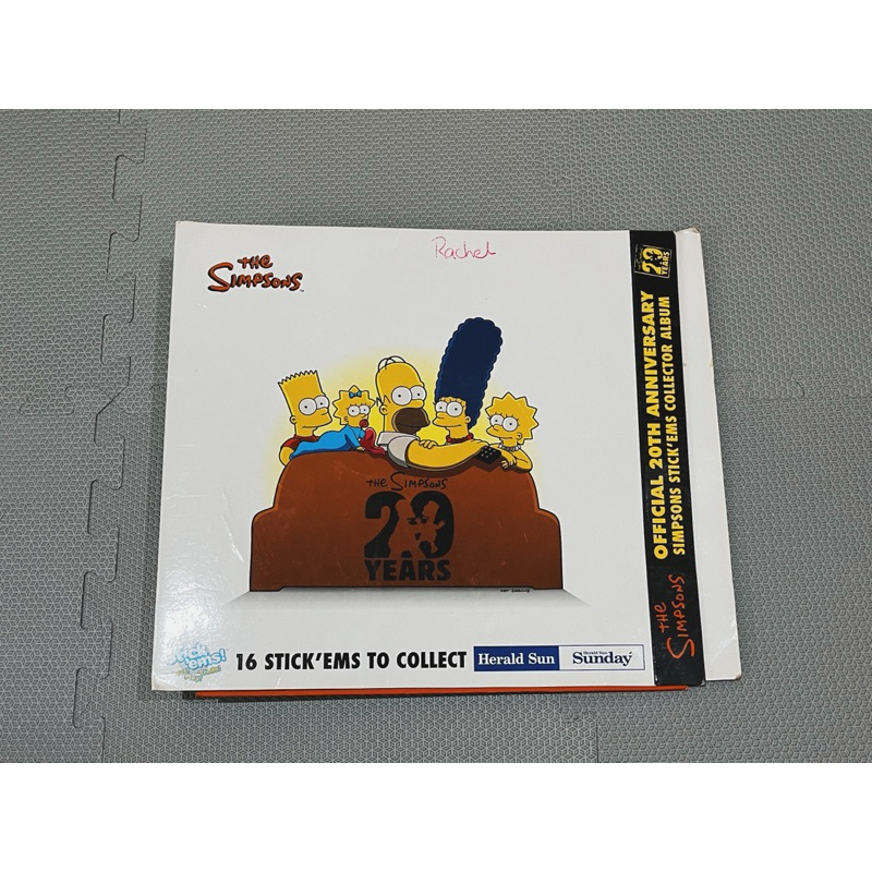 辛普森家族20週年紀念玩具 The Simpsons 20 Year Anniversary Album | 蝦皮購物
