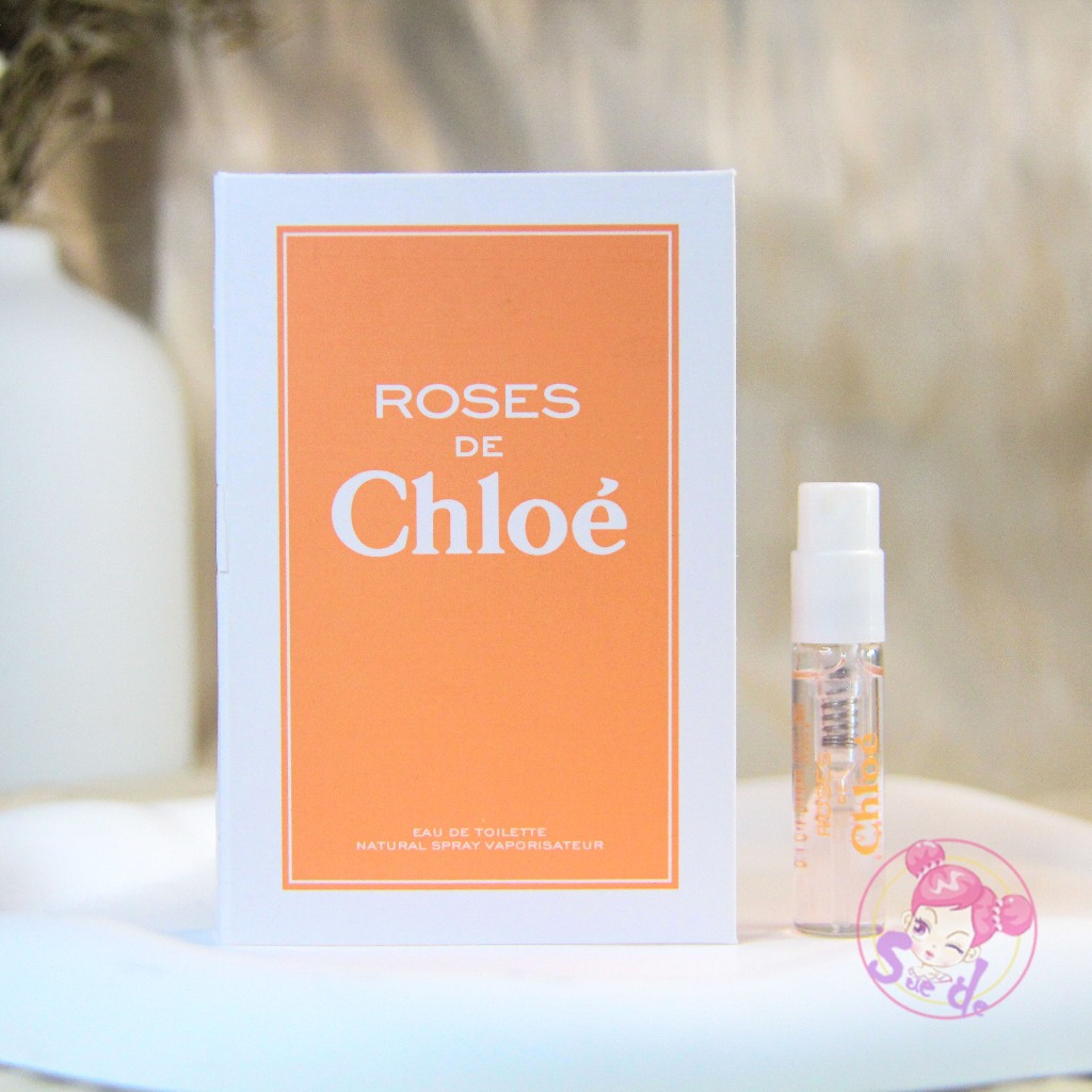 Chloe 蔻依 緋紅低語（粉絲帶） Roses 女性淡香精 1.5ml 全新 原版試管香水 隨身噴瓶 | 蝦皮購物