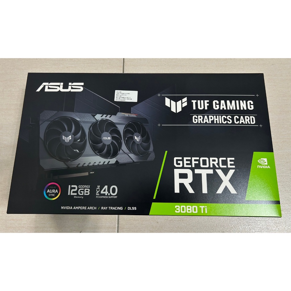 華碩 3080ti 顯示卡TUF Gaming GeForce 12GB GDDR6X | 蝦皮購物