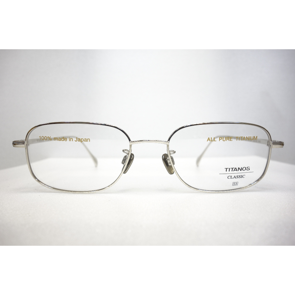 TITANOS 帝王鈦 眼鏡 鏡框 鏡架 100% 純鈦 日本製 無耗材 堅固耐用 010 018 | 蝦皮購物