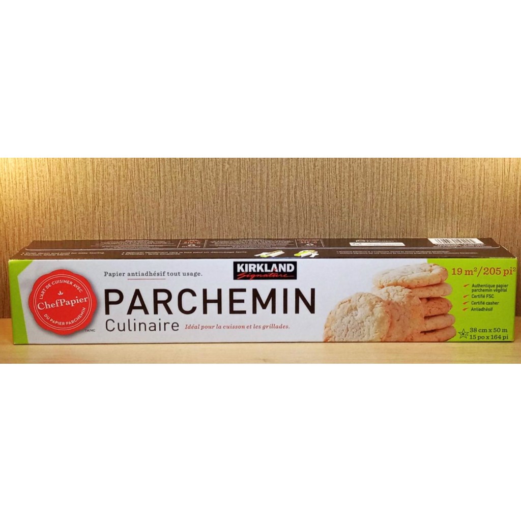 Kirkland Signature 科克蘭 食物烹調專用紙 烘培紙 烹飪紙 38公分 X 50公尺 #1323118 | 蝦皮購物