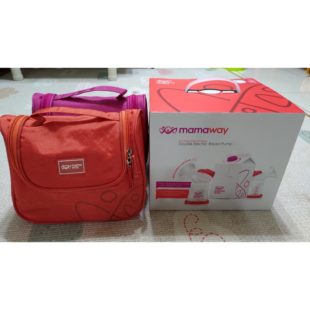 媽媽餵Mamaway 暖心系列SW-01 雙邊電動熱敷吸乳器 二手 | 蝦皮購物