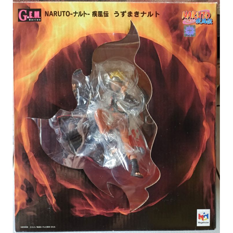 代理版 初版 Megahouse Mh G.E.M gem 火影忍者疾風傳 四代目 鳴人 仙人模式 | 蝦皮購物