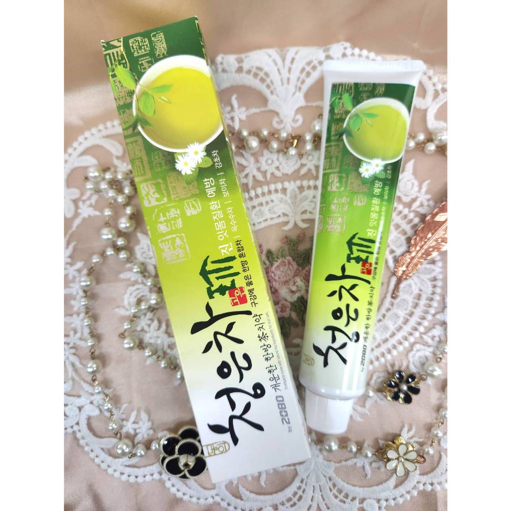 【現貨開發票】韓國 2080 綠茶酵素牙膏 170G | 蝦皮購物
