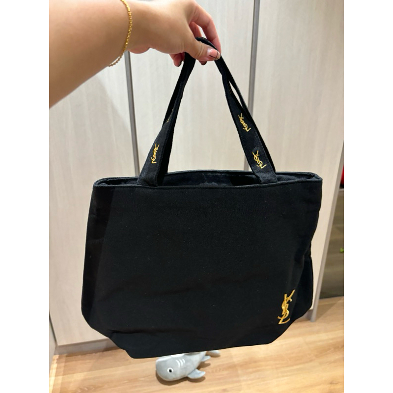 Ysl帆布托特全新美國購入 | 蝦皮購物