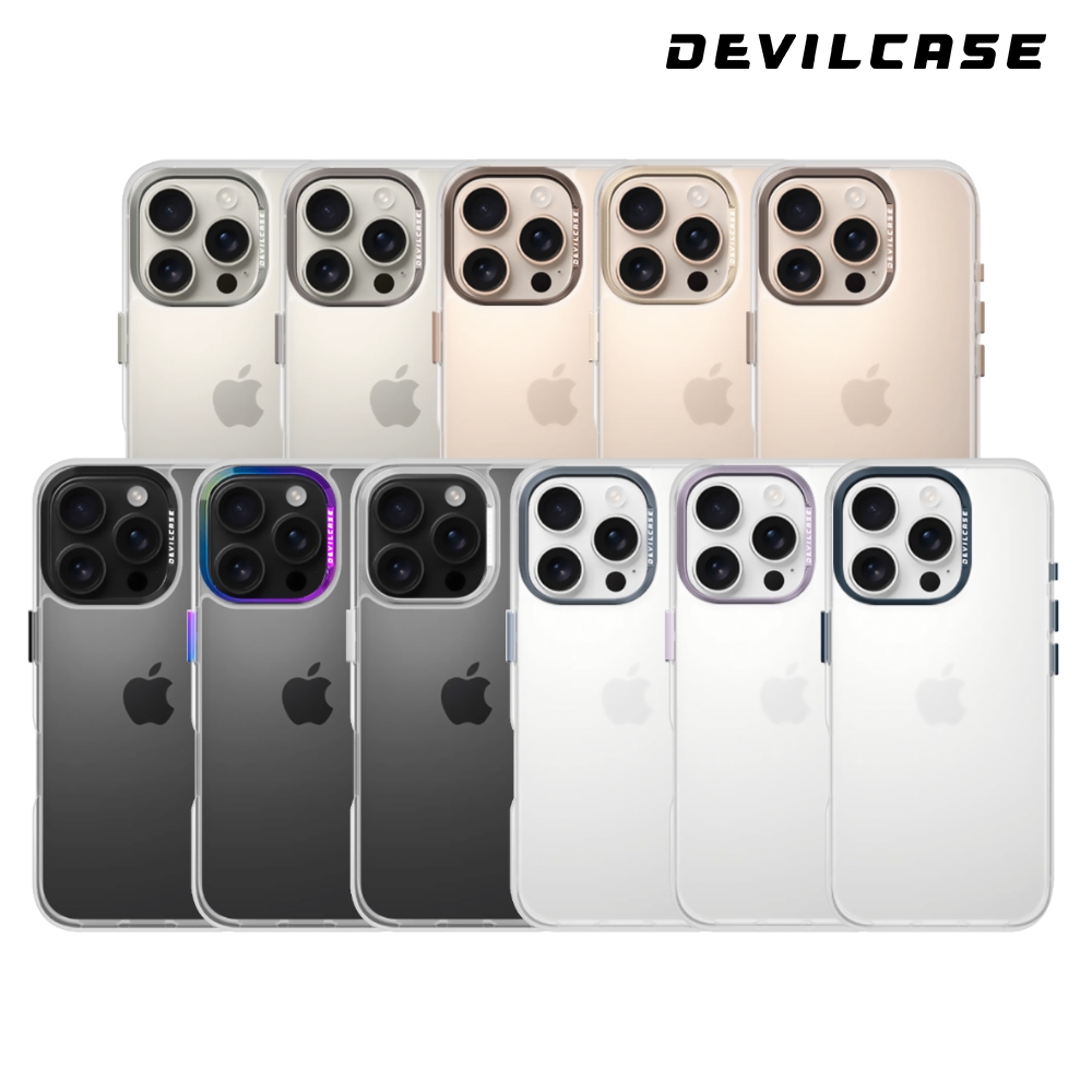 DEVILCASE iPhone 16 Pro Max 6.9吋 惡魔防摔殼 標準版 (透明 動態按鍵 階梯款 手機殼) | 蝦皮購物