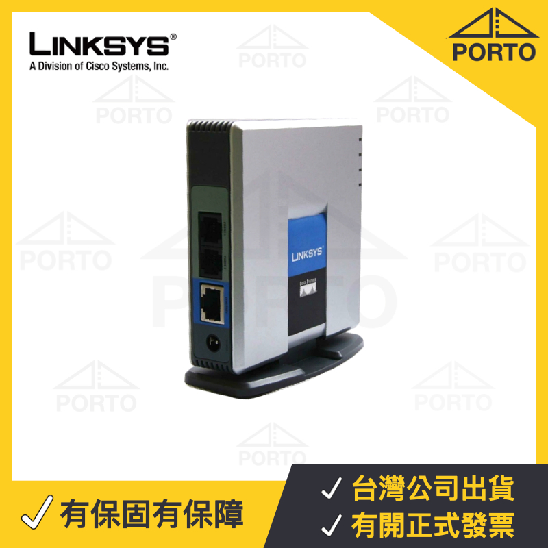 全新 Cisco Linksys PAP2T 2 FXS VoIP SIP ATA IP Phone 網路電話 節費器 | 蝦皮購物