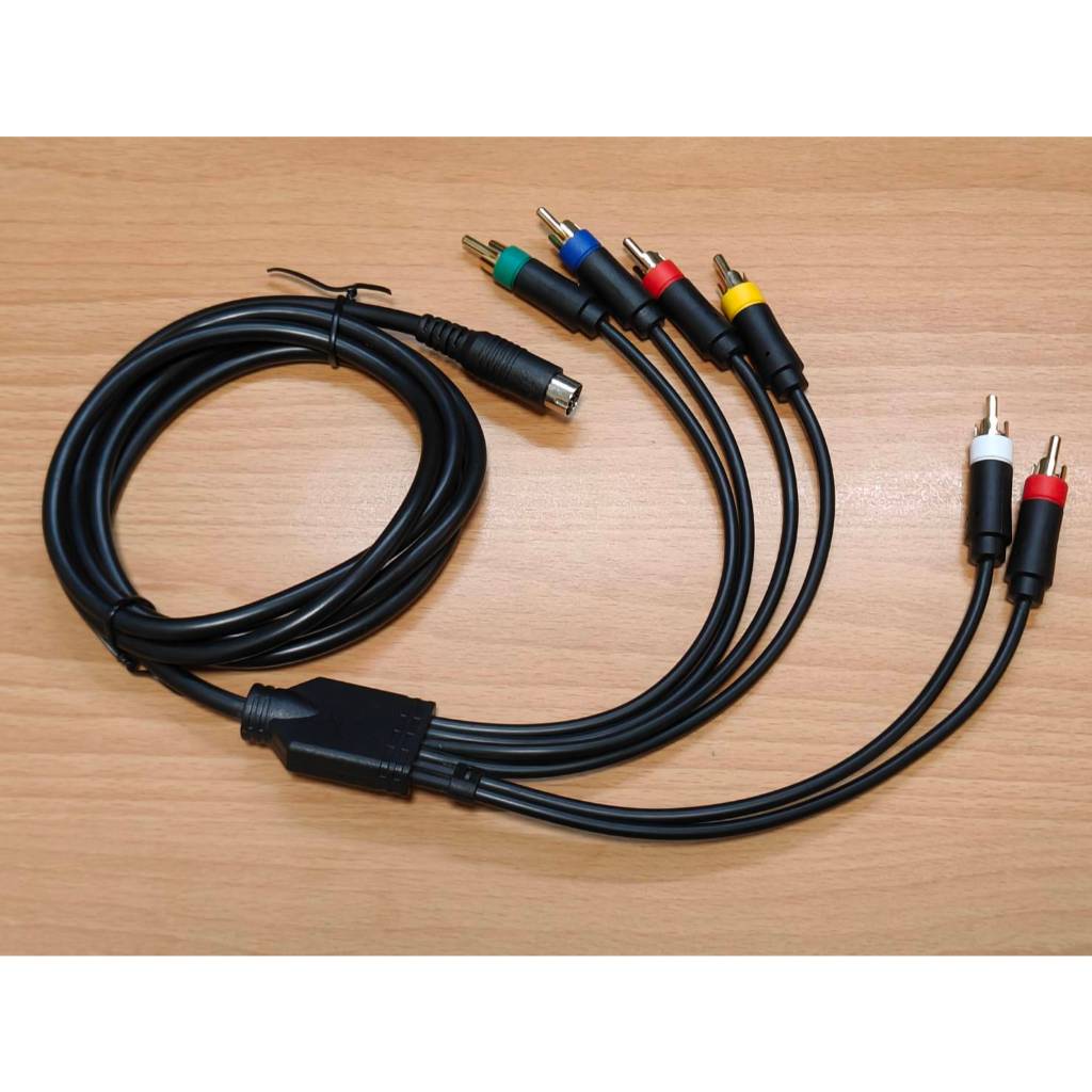 @高雄熱血生活館@ 鍍金SS彩監線 /SATURN彩監線 /SS RGB線 /SATURN RGB線 | 蝦皮購物