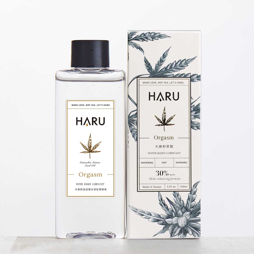 HARU Orgasm 大麻熱浪迷情水溶性潤滑液150ml | 蝦皮購物