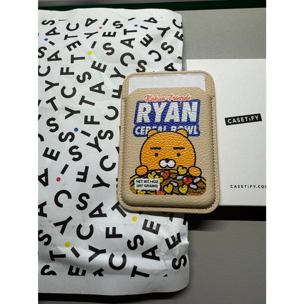 【全新】Ryan Cereal MagSafe Wallet 萊恩 磁吸卡套 | 蝦皮購物