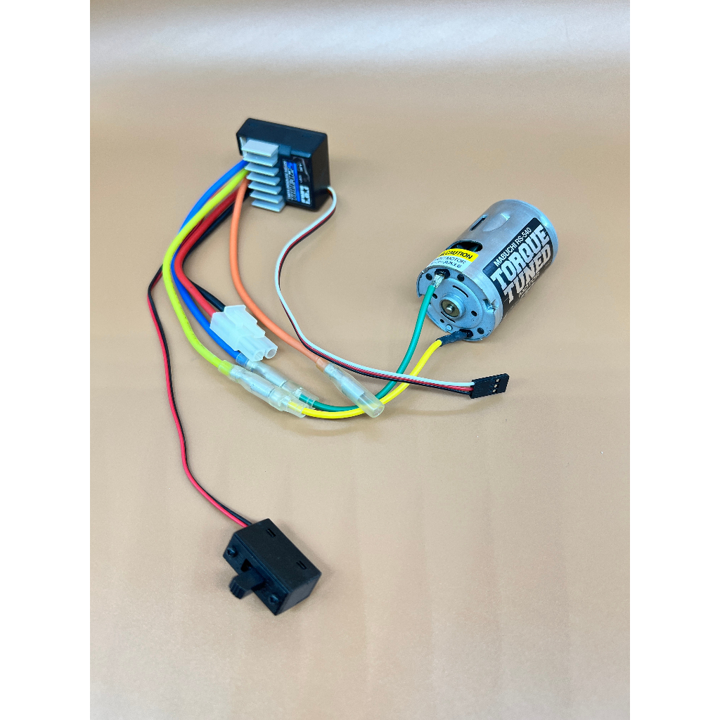 TAMIYA 電子變速器 TBLE-02+RS-540 Torque Tuned扭力型白金鋼馬達 | 蝦皮購物